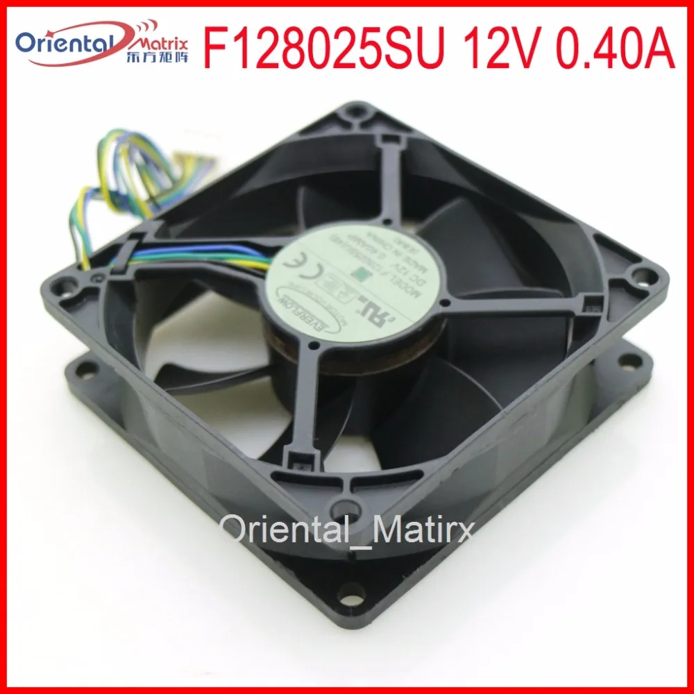 Free-Shipping-F128025SU-80x80x25mm-PWM-CPU-Fan-12V-0-40A-4Wire-4Pin ...