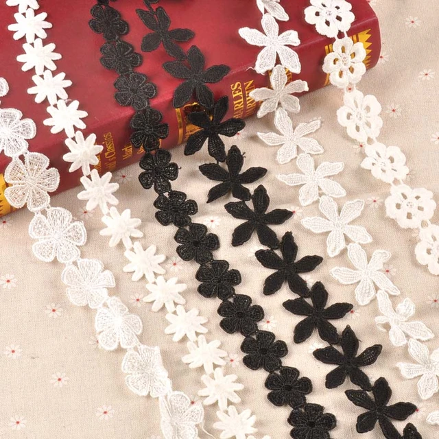 Black Flower Lace Pattern