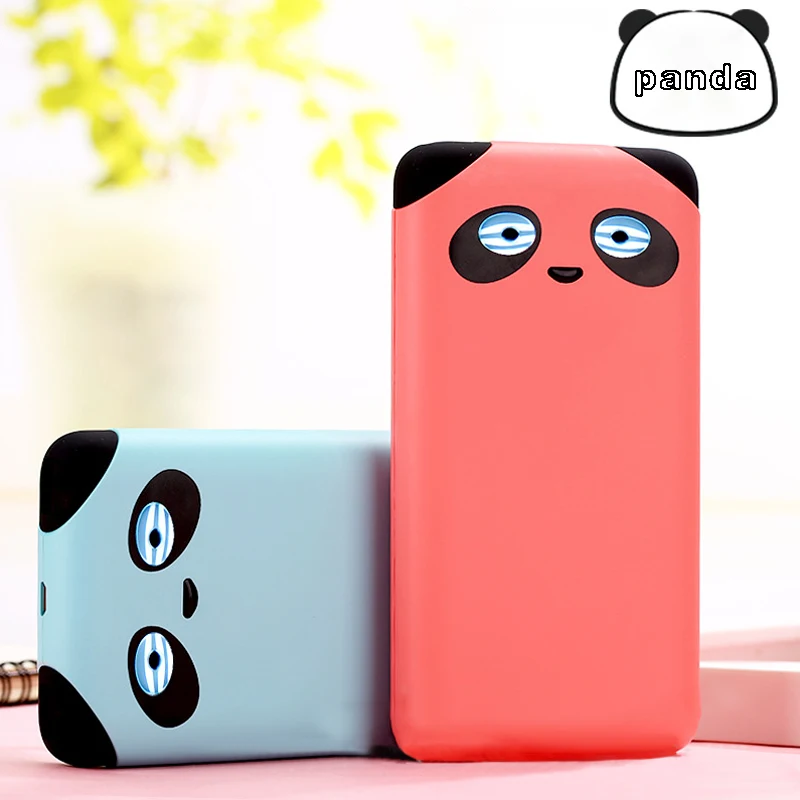 Panda 10000mAh mobile power cartoon power bank charging treasure mobile ...