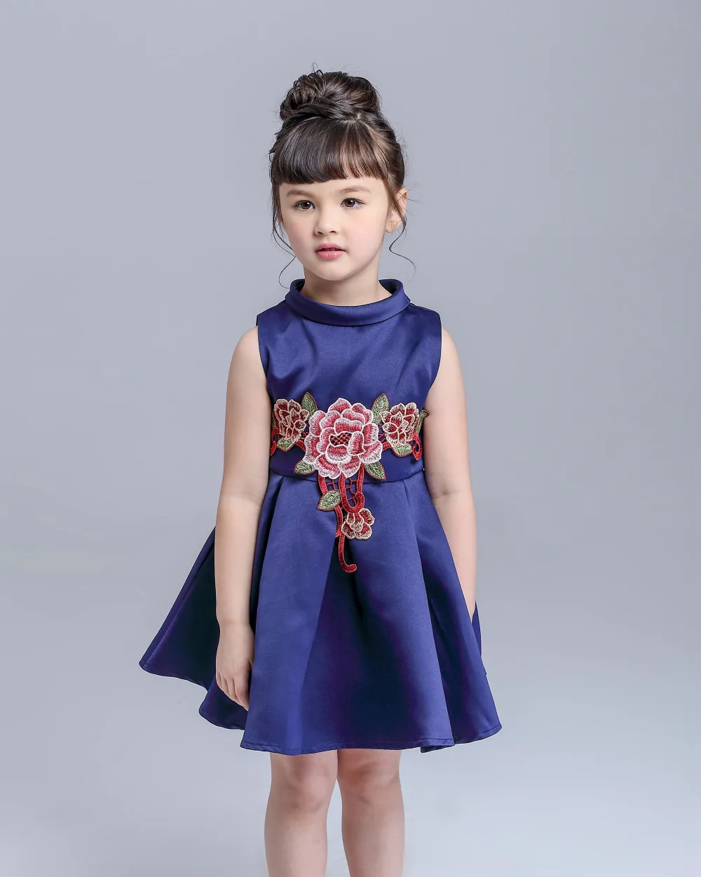 2016 new high end girls dress girls high Wedding Party Princess Summer ...