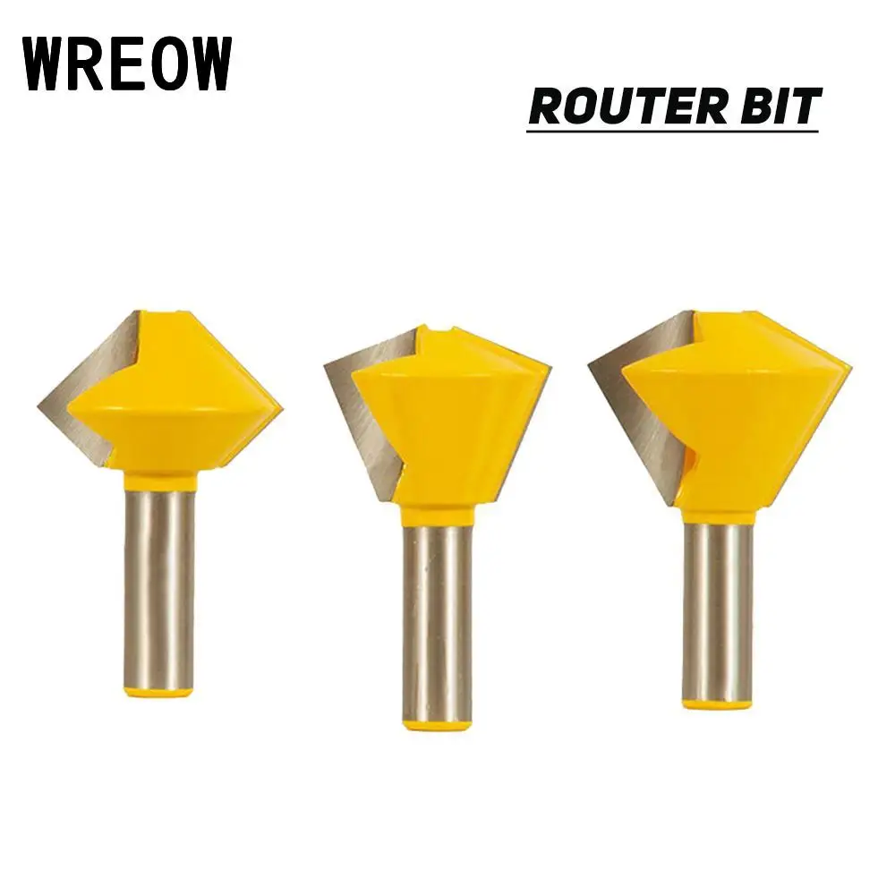 1/2 Shank Multilateral Bird Mouth Interface Groove Joint Router Bit ...