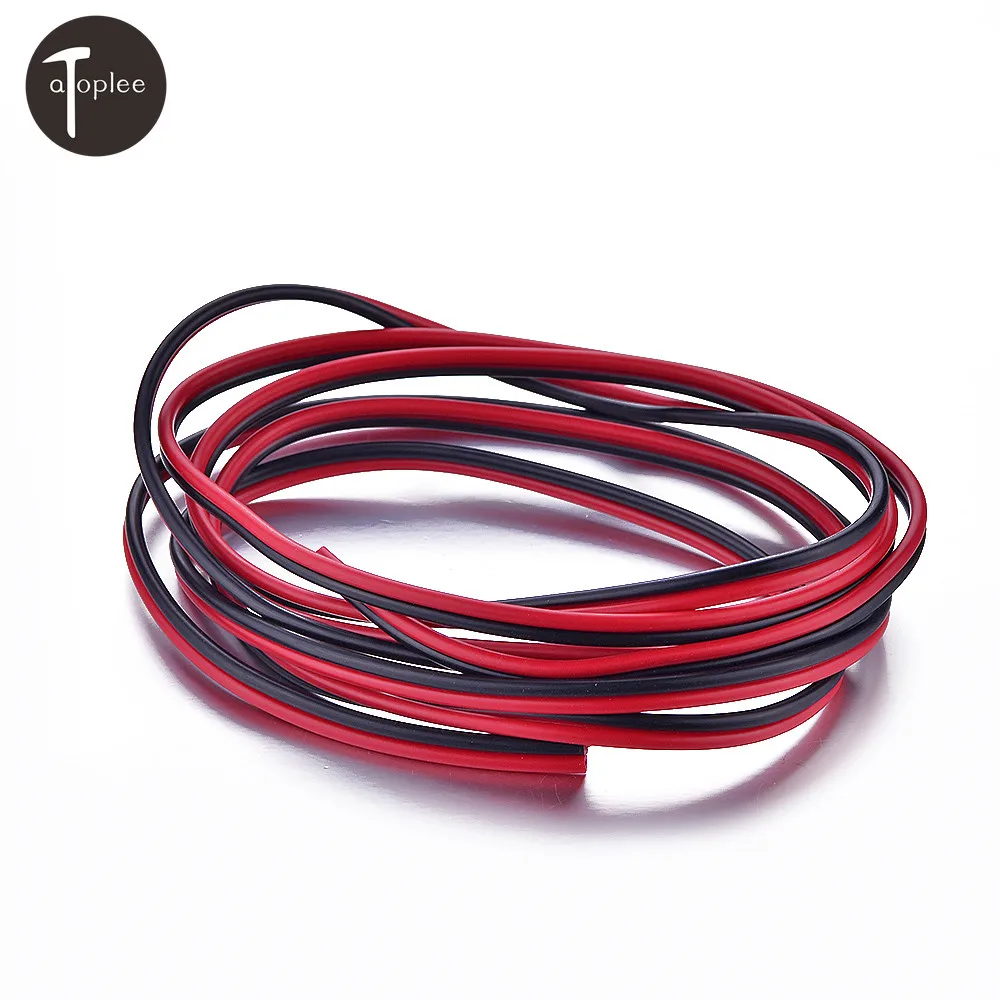 Atoplee 2M Twin Hook Up Red/ Black Wire high conductive Copper Wire For ...