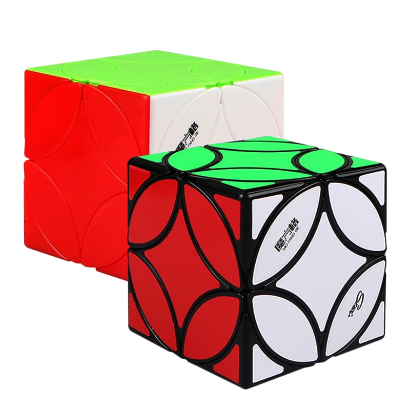 Ancient Coin Cube Strange shape Magic Cube Black/Stickerless Speed Cube ...
