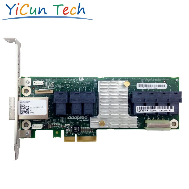 Adaptec 82885t Aec-82885t 2283400-r 36 Port 12gb/s Pcie Gen3 X4 Sas ...