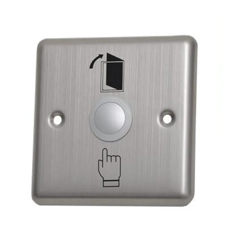 Stainless Steel Exit Button Wall Mount Exit Button Push Door Release ...