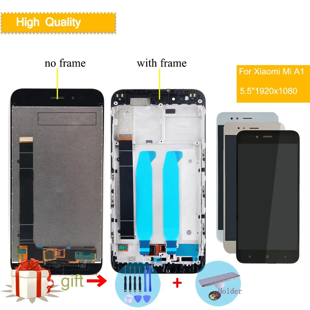 Pantalla táctil Original de 5,5 "para Xiaomi Mi A1, pantalla LCD con ...