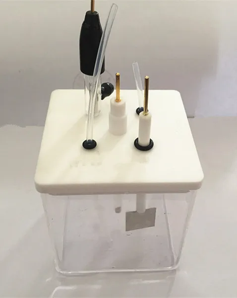 80*80*80mm quartz electrolytic cell quartz electrolytic tank square ...