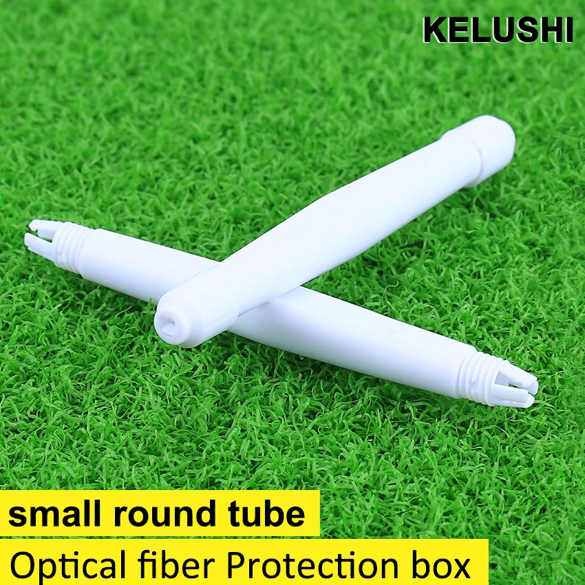 Drop cable protection box Optical fiber Protection box small round tube ...