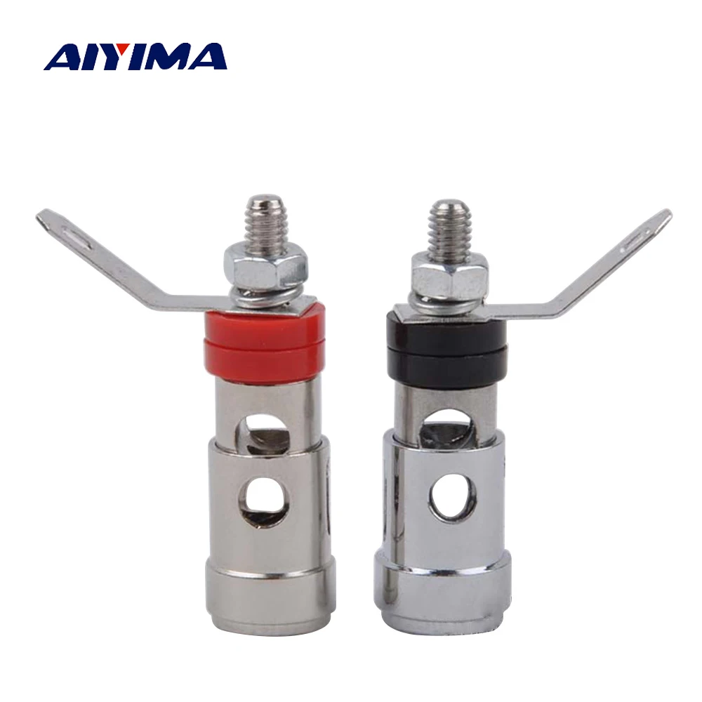 AIYIMA 2Pcs Audio Active Speakers Terminal Speaker Parts Pure Copper ...