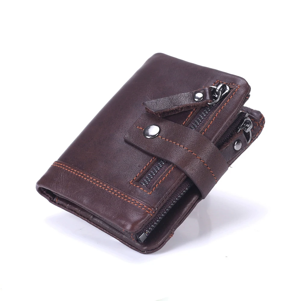 Mens Leather Wallets With Coin Section | semashow.com