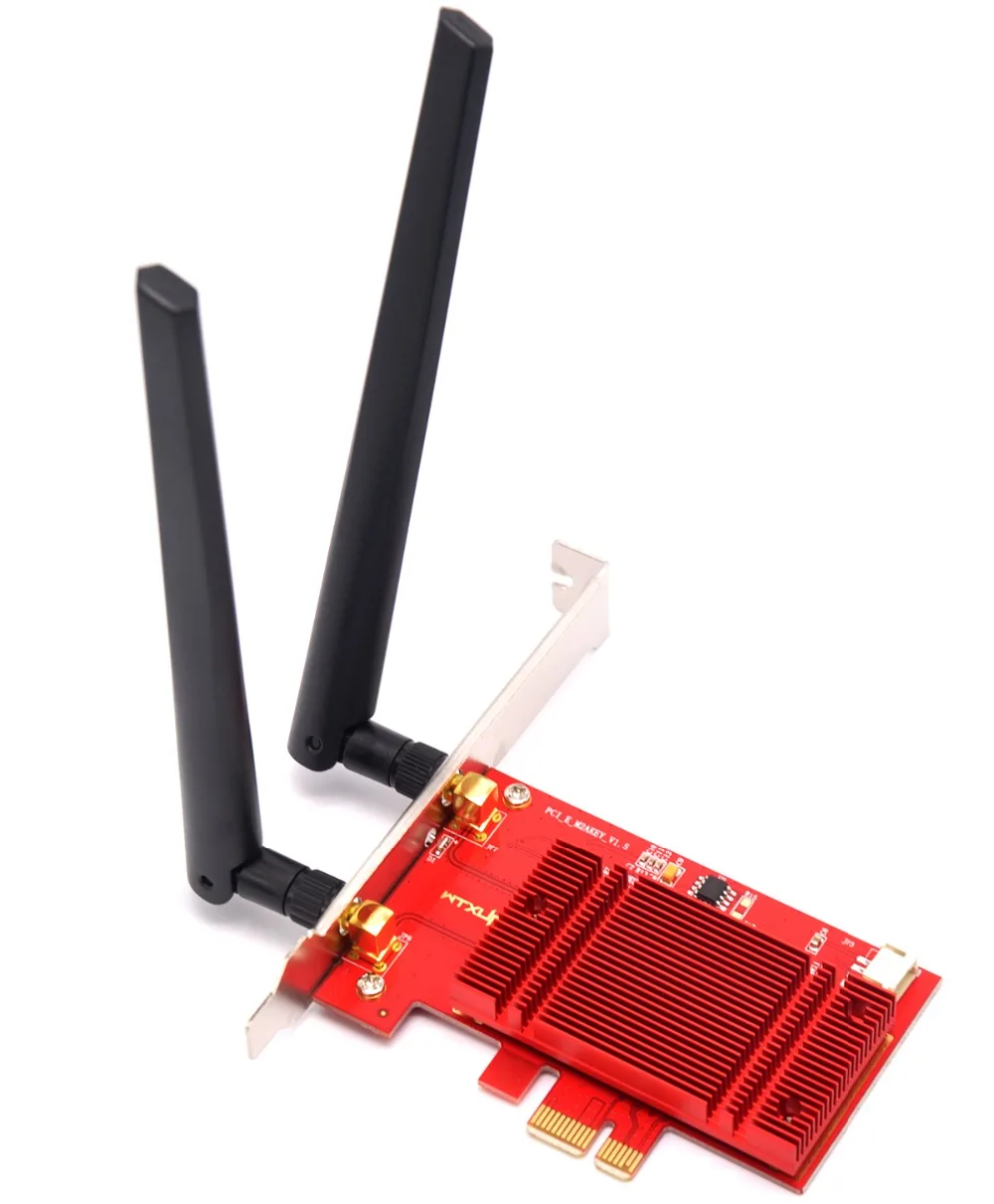 WTXUP Wireless 9260ac 802.11ac 1730Mbps Wireless WLAN Card PCI Express ...