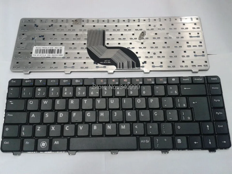 New Laptop Keyboard For Dell Inspiron 14r 14v N4010 N4030 N5030 M5030 ...