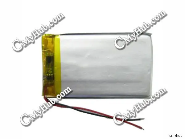 3.7 V 500 mAh. para A7H US323450 323450 P 303450 3.2x34x50mm (HxWxL ...