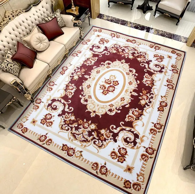 Russian Style Top Grade Jacquard Living Room Carpet Parlor Rugs ...