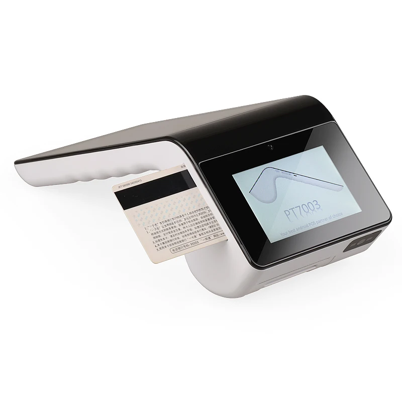 Handheld Android POS Terminal With 58mm Thermal Printer Mobile Terminal ...