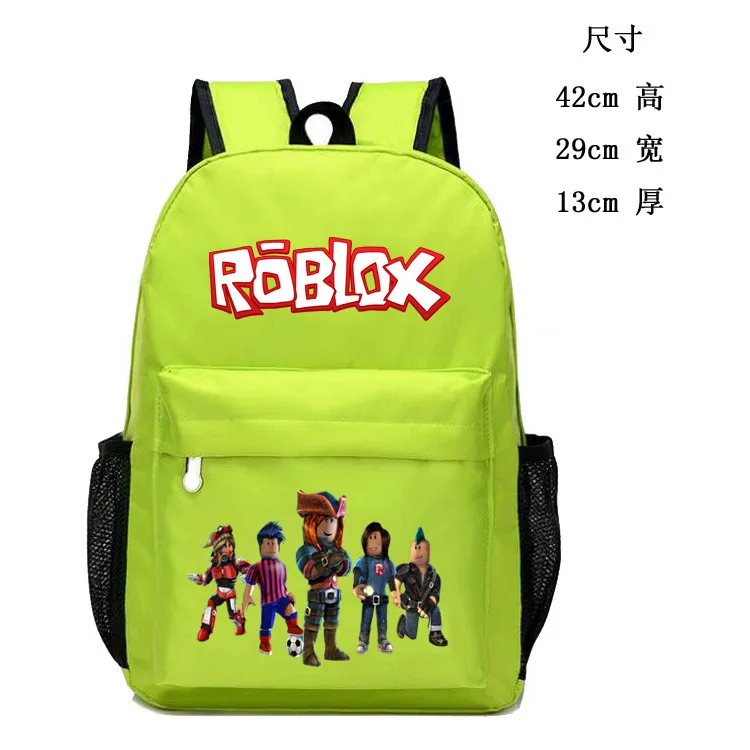 Roblox Backpacks Kids School Bag Hot Game Cartoon Backpack Children ...