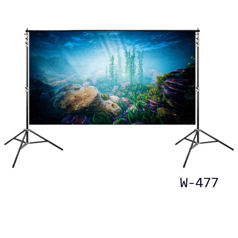Undersea Underwater Ocean Waves Backdrop Kids Birthday Party ...