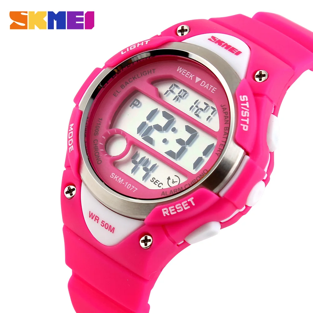 Skmei Fashion Casual Children's Watches Waterproof Multifunction Sport ...