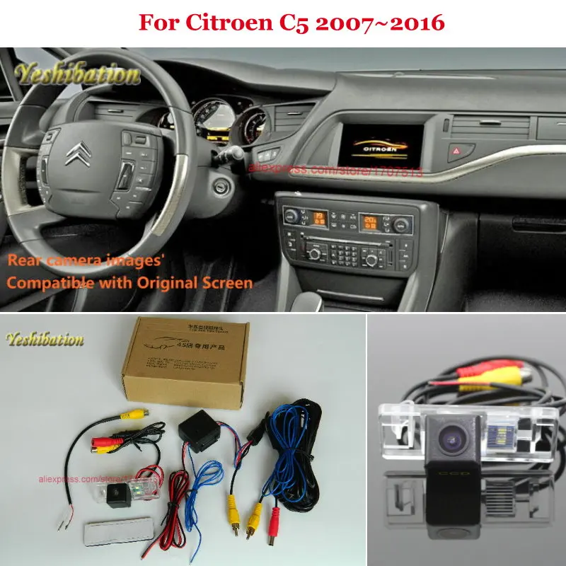 Back Up Reverse Camera For Citroen C5 2007~2016 Car Rear View Camera ...