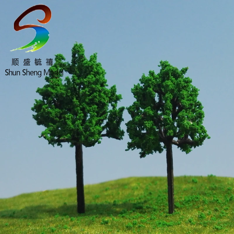 Scale Train Layout Set Model Scale Trees In Size 5cm-11cm - Model ...