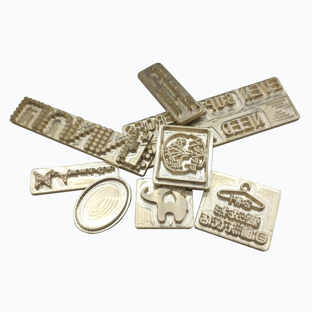 Customized Logo Stamp Copper Mold For Embossing Leather Hot Stamping ...