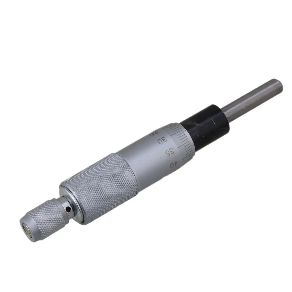 Silver Tone Range 0 25mm Accuracy 0.01mm Round Needle Type Mini Metal ...