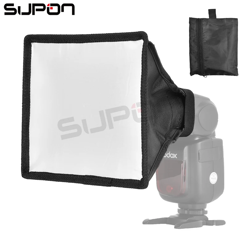 Supon Universal 15x17 Cm Light Flash Diffuser Foldable Softbox For ...