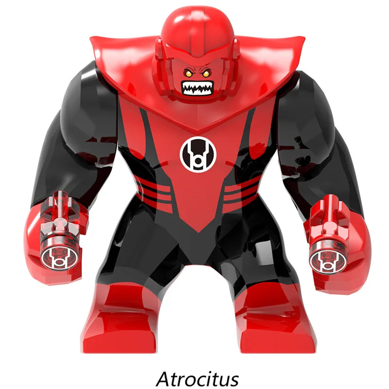 Single Sale XH791 Red Lantern Corps Atrocitus DC Legoing Super Heroes ...