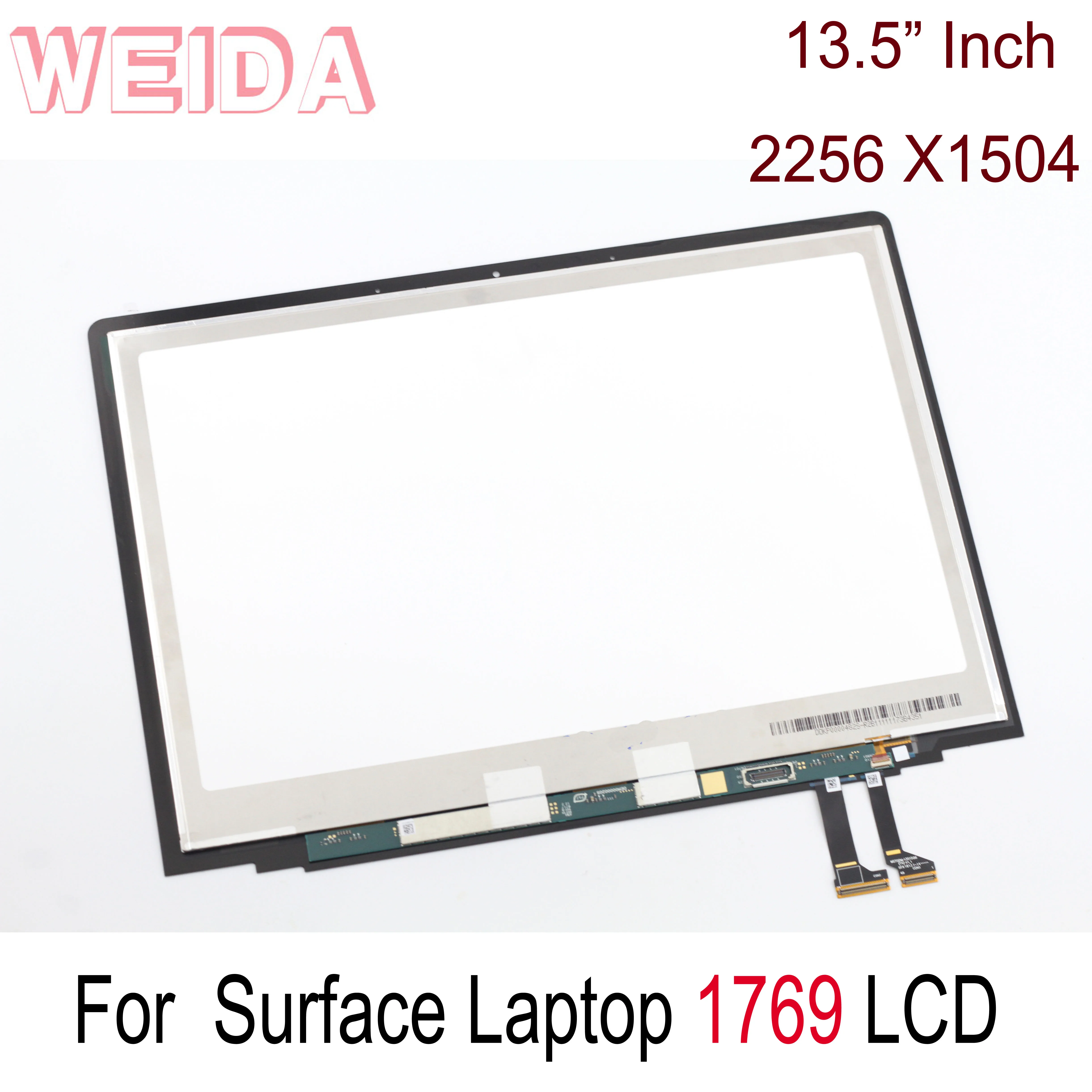WEIDA LCD Replacment For Microsoft Surface Laptop 1769 LCD Display ...