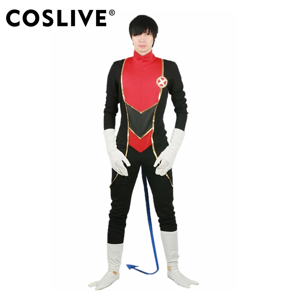 Coslive Marvel Anime Cosplay Nightcrawler Full Set Of Battle Suit ...