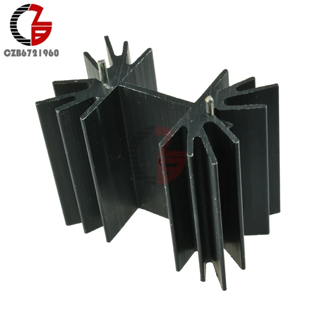 Unbranded Aluminum Electronic Component Heat Sinks 5-Pack TO-220 ...