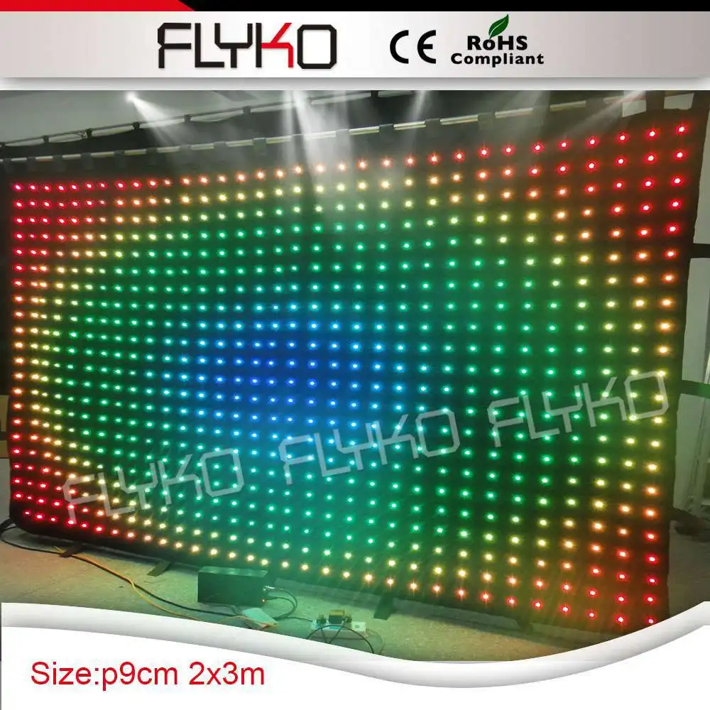 Aliexpress.com : Buy programmable LED video curtain for Bar/Pub ...