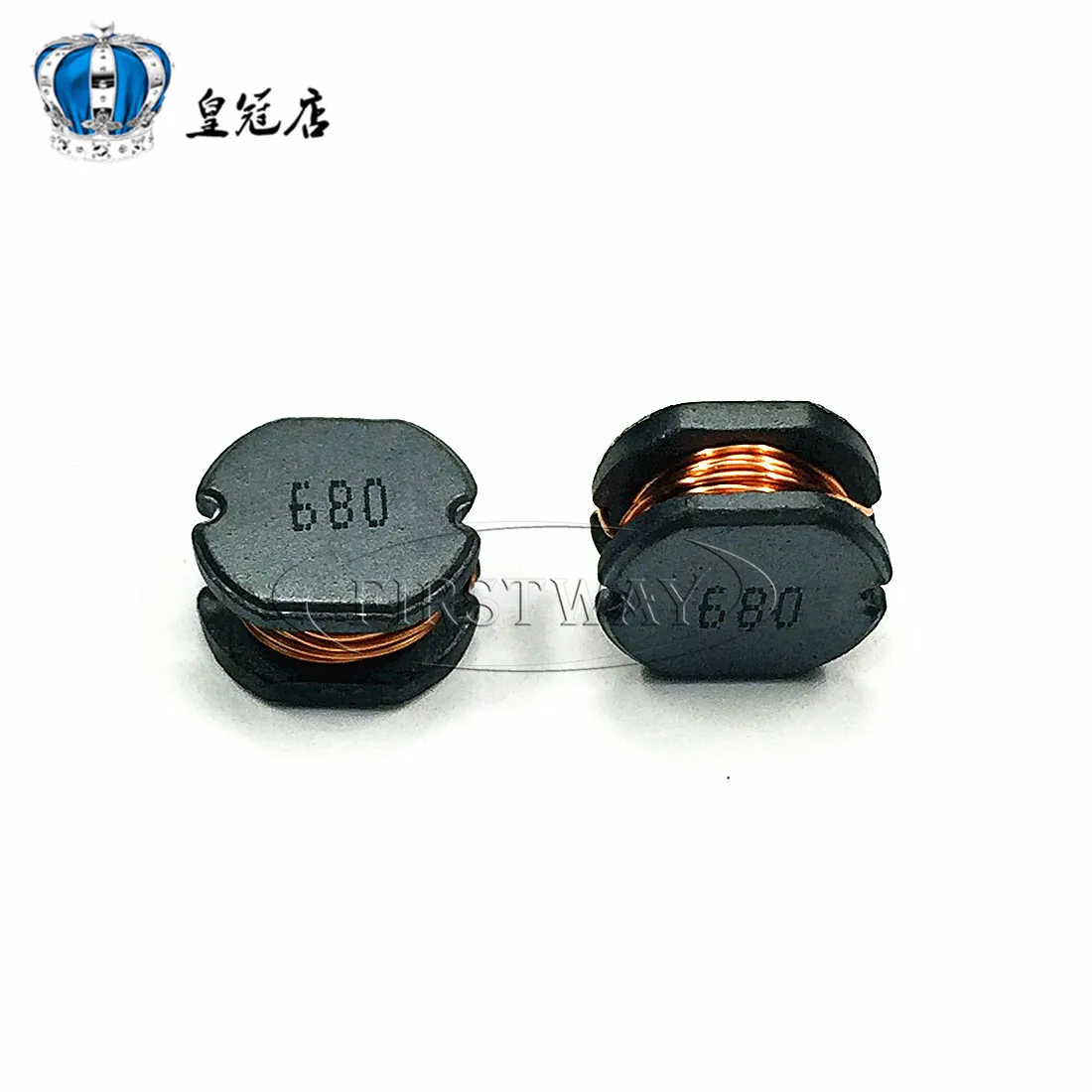 Chip inductor de potencia CD54 68UH 0.65A impresión 680 PIO54 680MT 5.8 ...