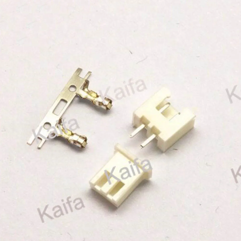 100pcs/lots 2 Pins Connector for PCB Car 2.54mm XH 2P Kit Header ...
