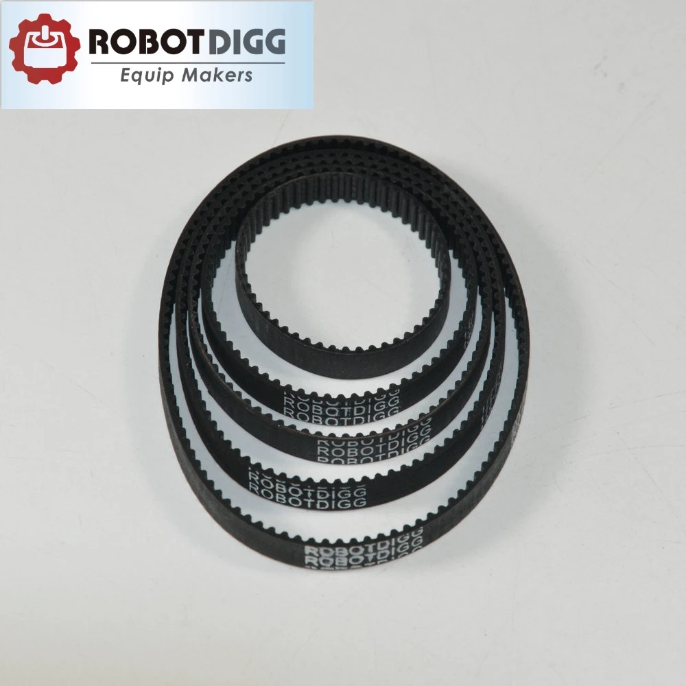 2pcs/lot, GT2 Timing belt, Endless, 800mm length, 400teeth, 9mm width ...