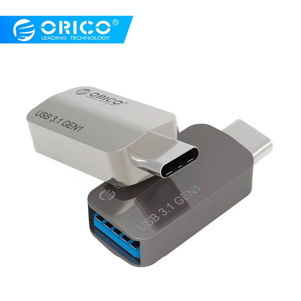 ORICO Aluminum USB Type C Mobile Phone Adapter Male to USB 3.0 Female ...