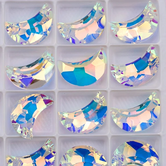 Moon Crystal Pendant PRIMERO 6722 S | Austrian Crystal Glass, Many ...