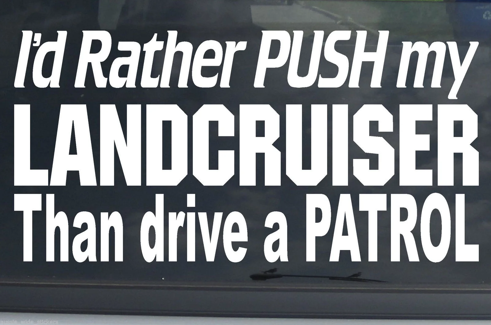 For Car Sticker New 200mm Custom Series Funny offorad 4X4 car wagon ...