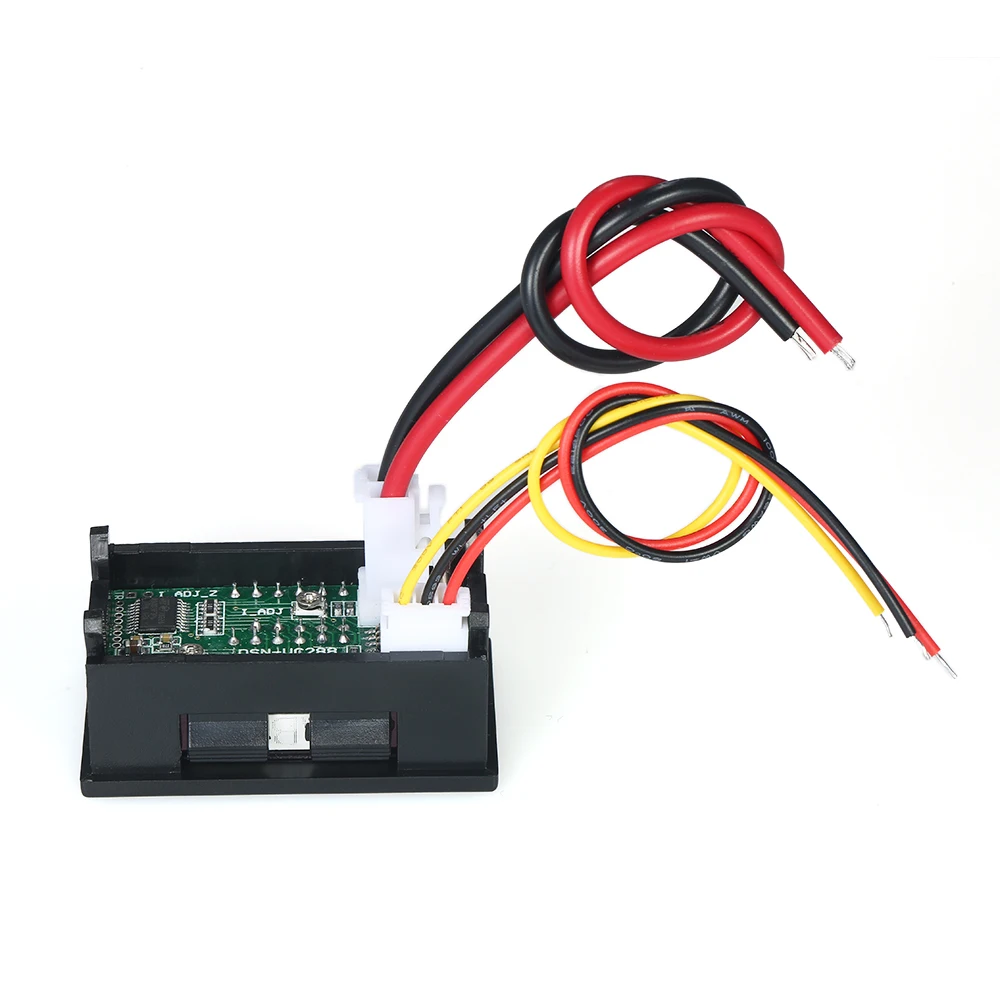 DC0~ 100 V 10A цифровой вольтметр Амперметр Красный/Синий двойной Цвет ...