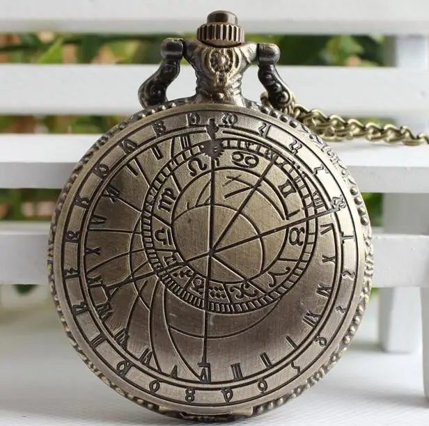 Compass Arab Ancient Rome Woman And Men Gift Necklace And Fob Chain ...