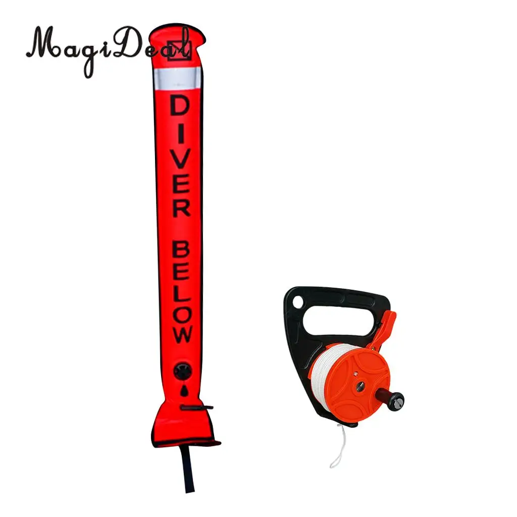 MagiDeal Scuba Diving SMB Surface Marker Buoy Inflatable Signal Tube ...