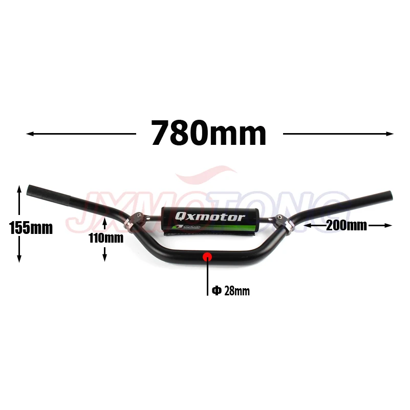 28mm middle rise Pro Taper Fat Bar Motorcycle Dirt Bike ATV Cross Fat ...