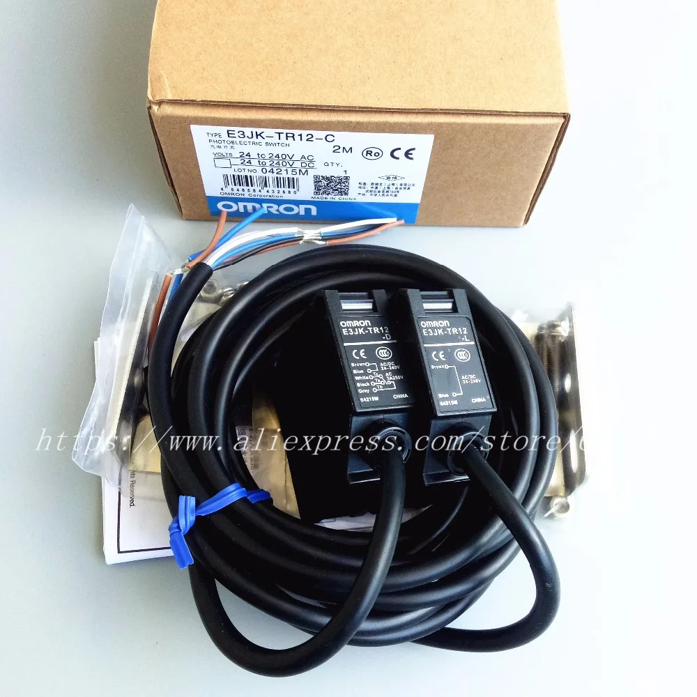 E3JK TR12 C Omron ผ่าน beam สวิทช์ตาแมวเซ็นเซอร์ใหม่คุณภาพสูง ...