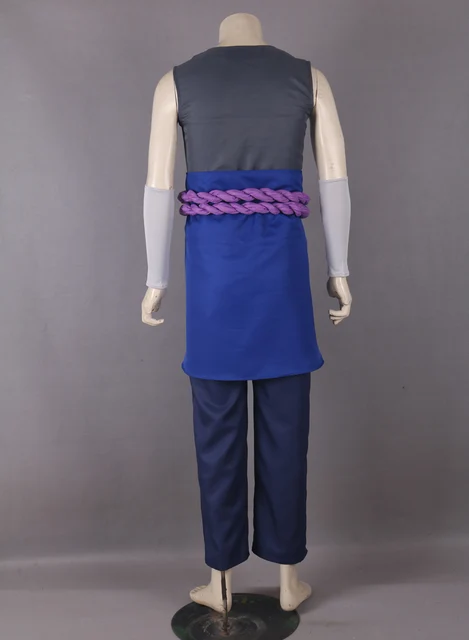 Anime Naruto Uchiha Sasuke Cosplay Costume - AllCosplay.com