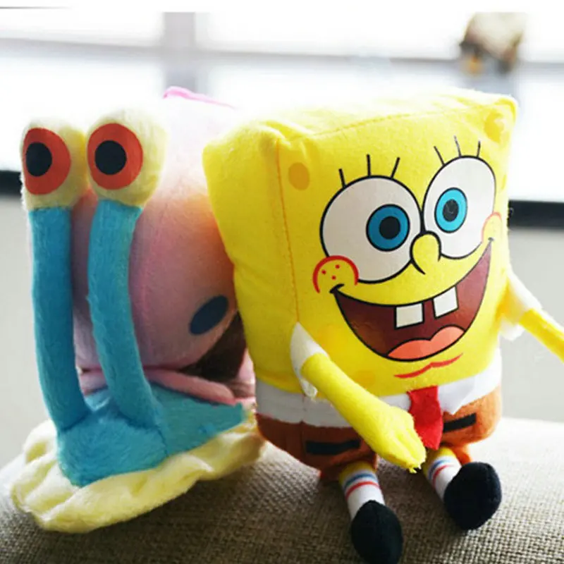 SpongeBob plush cartoon anime toys Patrick Star Squidward Tentacles ...