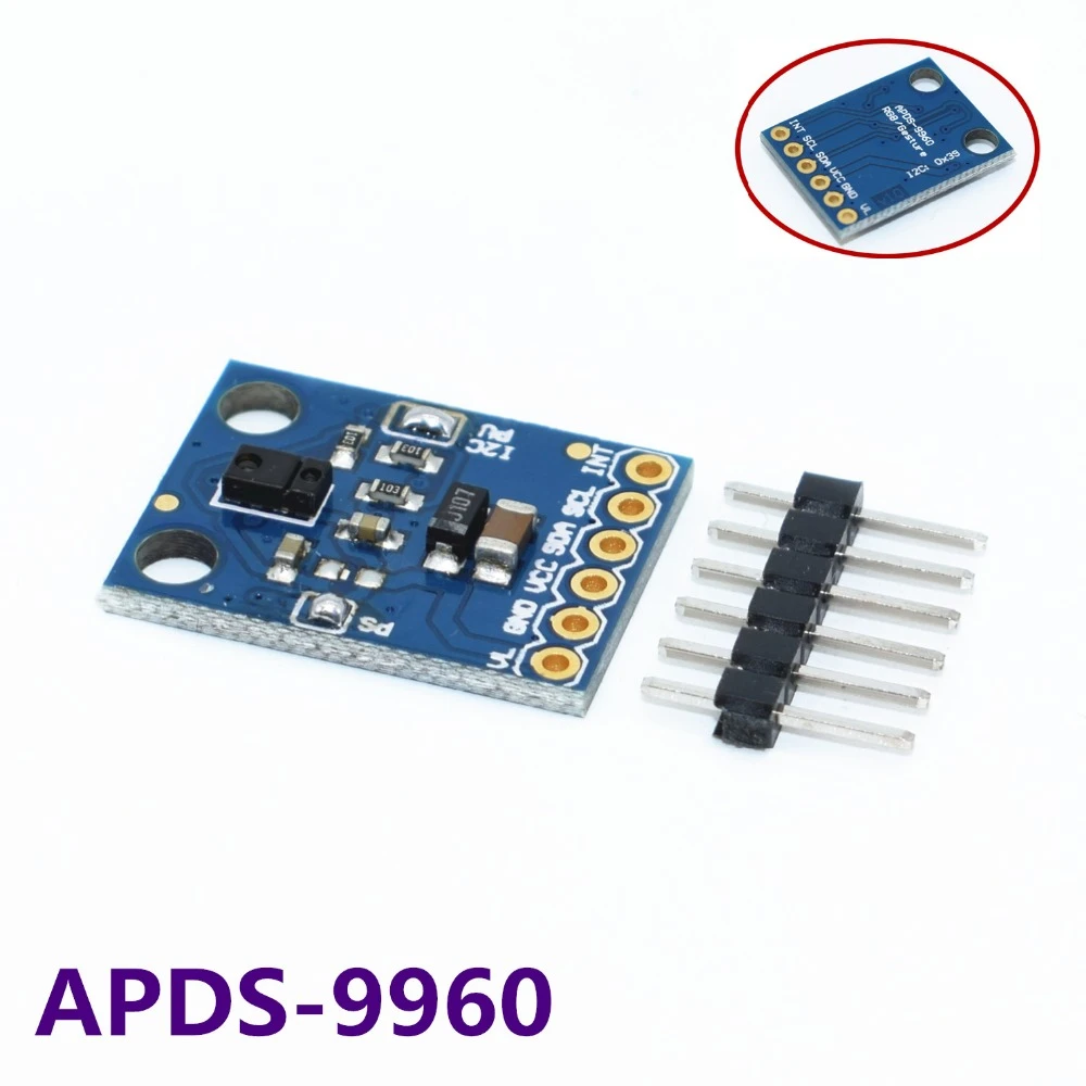 1pcs GY 9960 3.3 APDS 9960 proximity detection and non contact gesture ...
