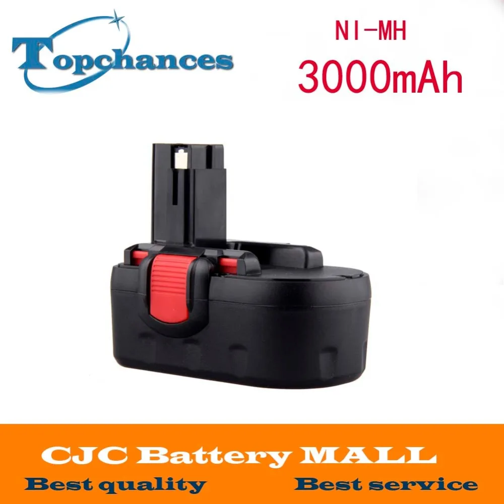18V 3000mAh Ni MH Rechargeable Battery for Bosch Power Tools Battery ...