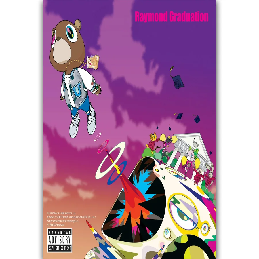 Kanye west graduation album cover poster - brofindyour