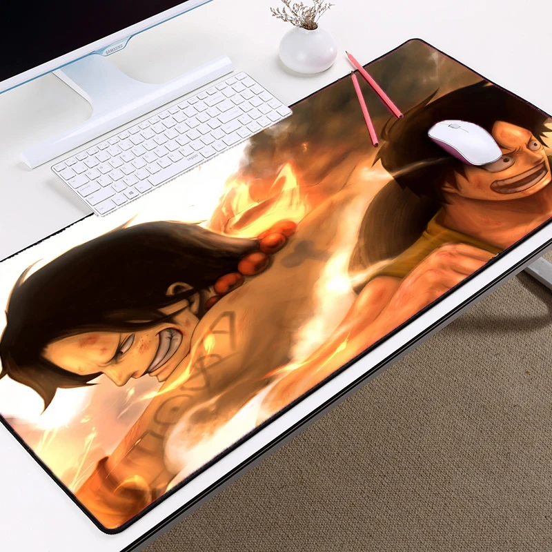 Large Portgas D Ace Mousepad | One piece Merchandise | Up to 80% Off ...