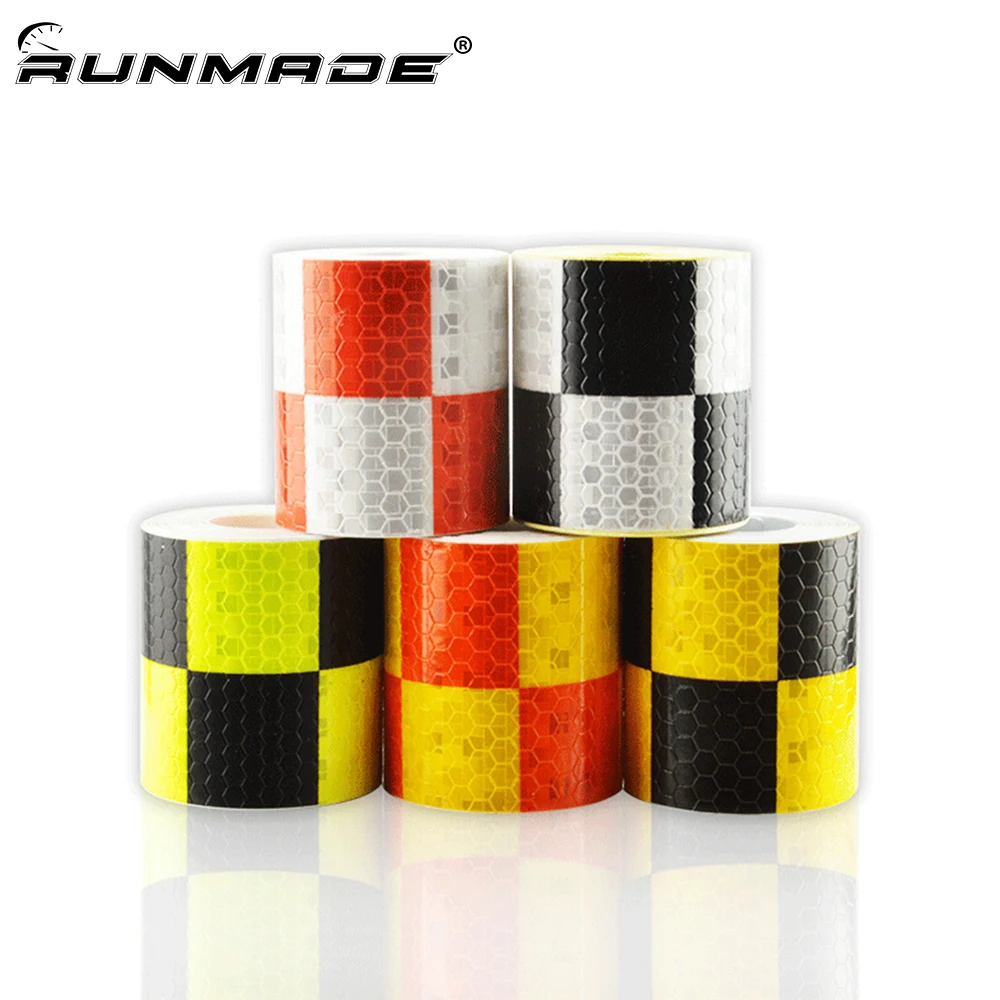 runmade 5*300cm Reflective Safety Warning Conspicuity Tape Marking ...